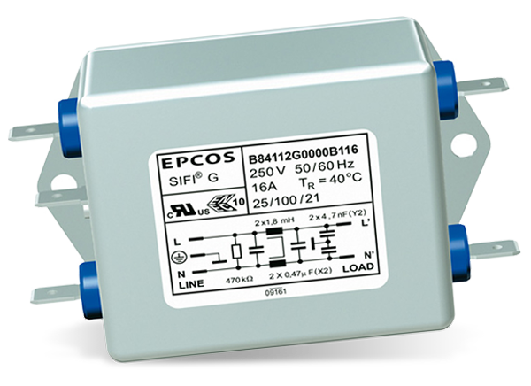 2-Line SIFI Filters - EPCOS / TDK | Mouser