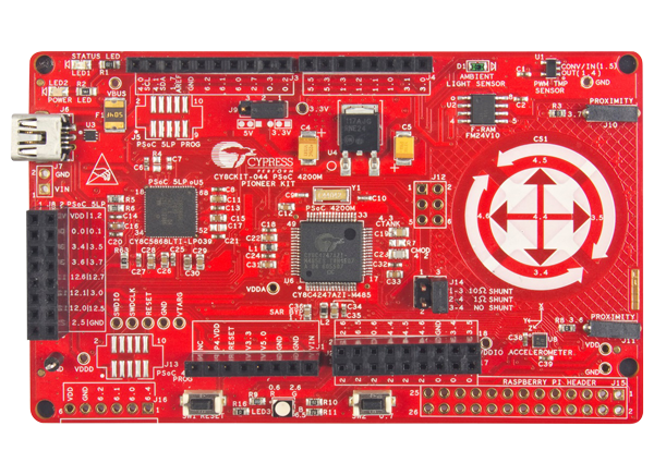 CY8CKIT-044 PSoC® 4 M-Series Pioneer Kit - Infineon Technologies | Mouser