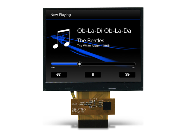 3.5" TFT LCD Display Modules - Displaytech | Mouser