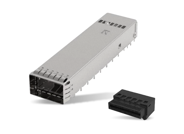 OSFP Connectors, Cages & Cable Assemblies - TE | Mouser