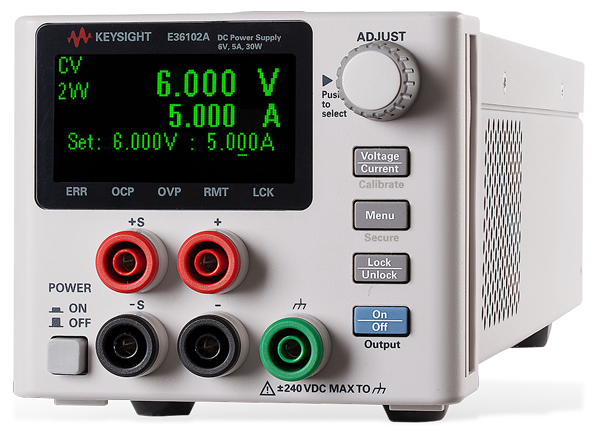 E36100 Programmable DC Power Supplies - Keysight Technologies | Mouser