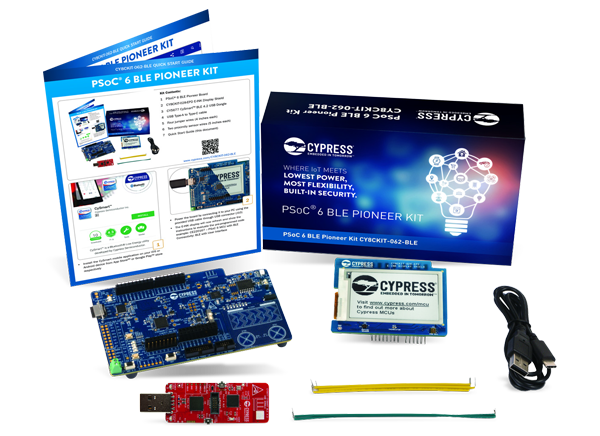 PSoC™ 6 BLE Pioneer Kit - Infineon Technologies | Mouser
