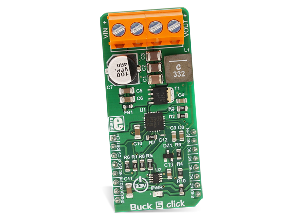 MIKROE-3100 Buck 5 Click - Mikroe | Mouser