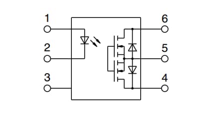 AQV25_G3 PhotoMOS® Relays - Panasonic Industrial Devices | Mouser