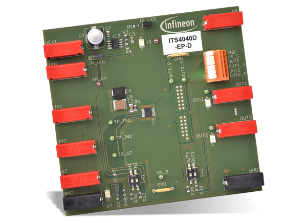 DEMOBOARD ITS4040D Demonstration Board - Infineon Technologies | Mouser