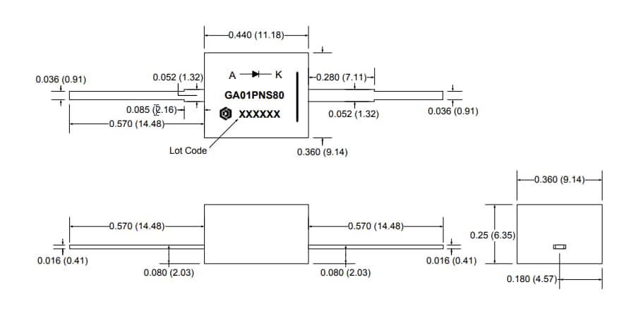 SiC PiN Diodes - GeneSiC | Mouser