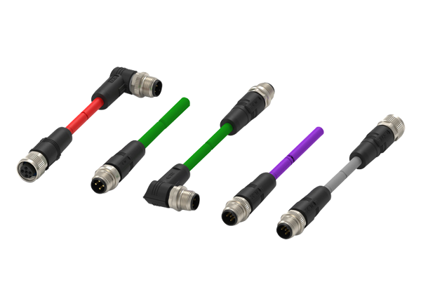 M12 Industrial Ethernet Cable Assemblies - TE | Mouser