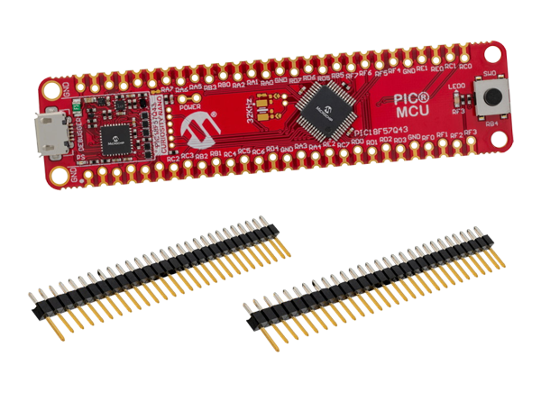 PIC18F57Q43 Curiosity Nano Kit (DM164150) - Microchip Technology | Mouser