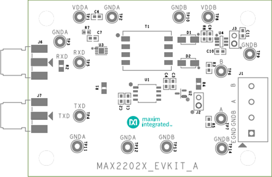 MAX2202X Evaluation Kit - Analog Devices / Maxim Integrated | Mouser