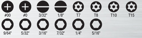 14-in-1 Precision Screwdriver / Nut Driver - Klein Tools | Mouser