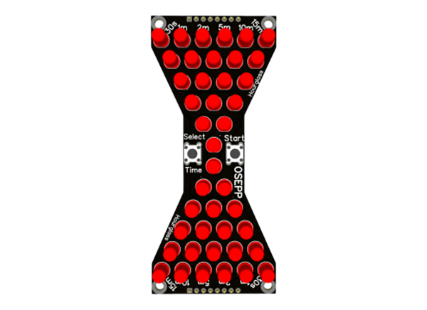 Hourglass DIY Solder Kit - OSEPP Electronics | Mouser