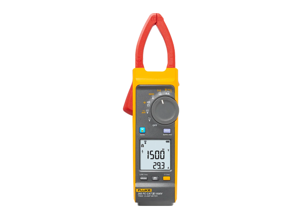 393 FC CAT III 1500V True-rms Clamp Meter - Fluke | Mouser