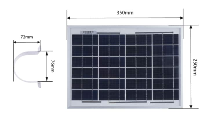 Waterproof PV-12W Solar Panel - Seeed Studio | Mouser