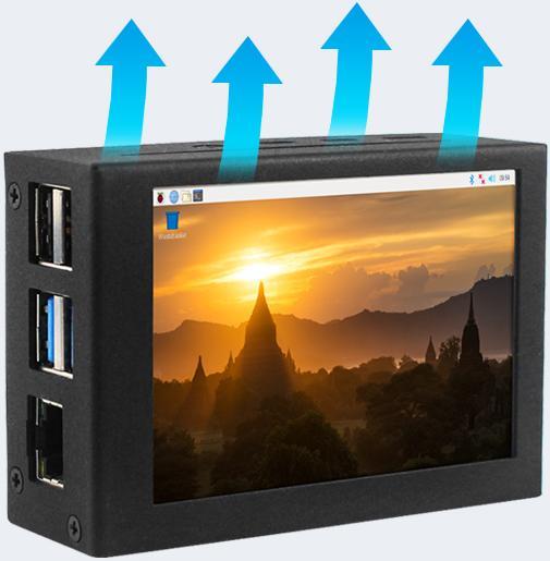 Raspberry Pi 4 Metal Case - DFRobot | Mouser