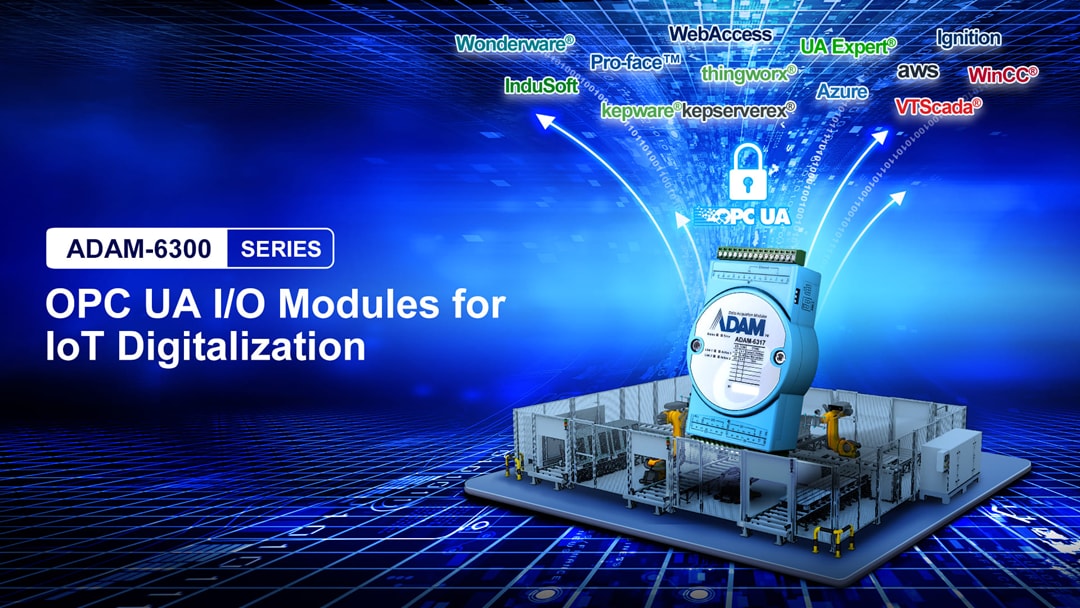 ADAM-6300 OPC UA Ethernet I/O Modules - Advantech | Mouser