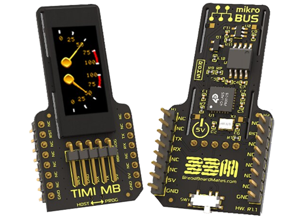 TIMI-MB Display Development Module - BreadBoard Mates | Mouser