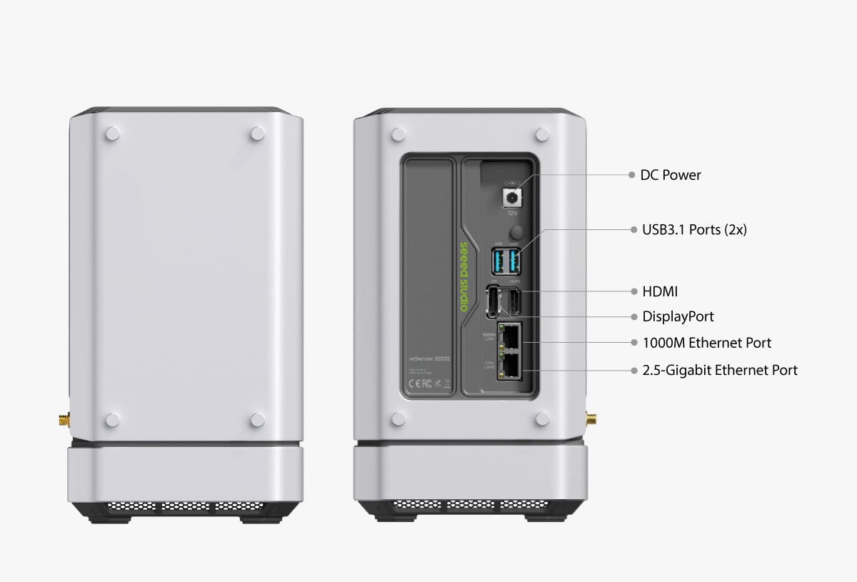 reServer J2032 NVIDIA® Jetson NX Xavier™ 16GB - Seeed Studio | Mouser reServer J2032 NVIDIA® Jetson NX Xavier™ 16GB - Seeed Studio | Mouser