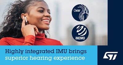 LSM6DSV16BX iNEMO 3-Axis Accelerometer & Gyroscope - STMicro | Mouser