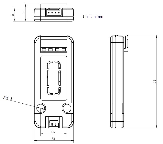 Hbridge Unit Power Management Module - M5Stack | Mouser