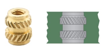 Ultrasonic/Heat Staking Inserts - SI (Standard Inserts) | Mouser