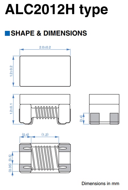 ALC2012 & ALC2012H Common Mode Filters - TDK | Mouser ALC2012 & ALC2012H Common Mode Filters - TDK | Mouser