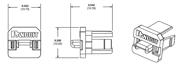 PSL-US USB Blockout Devices - Panduit | Mouser
