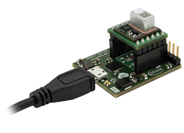 XENSIV™ PAS CO2 5V Sensor2Go Kit - Infineon Technologies | Mouser