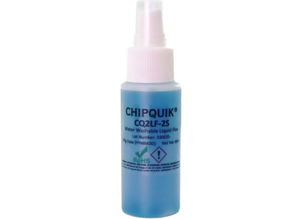 CQ2LF-xS Water Washable Liquid Flux - Chip Quik | Mouser