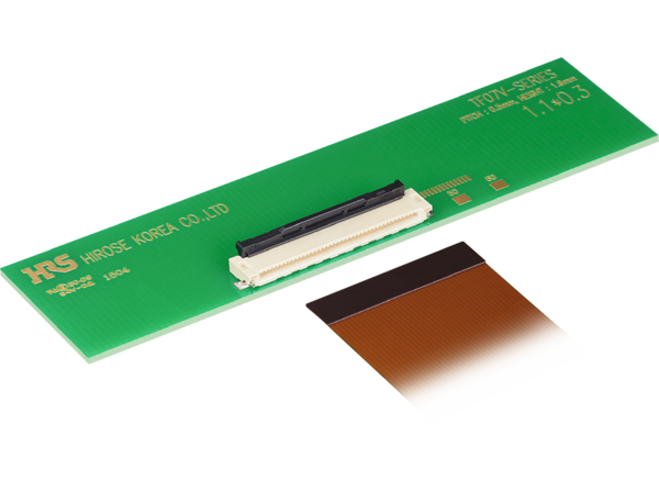 TF07V Series FPC/FFC Connectors - Hirose | Mouser