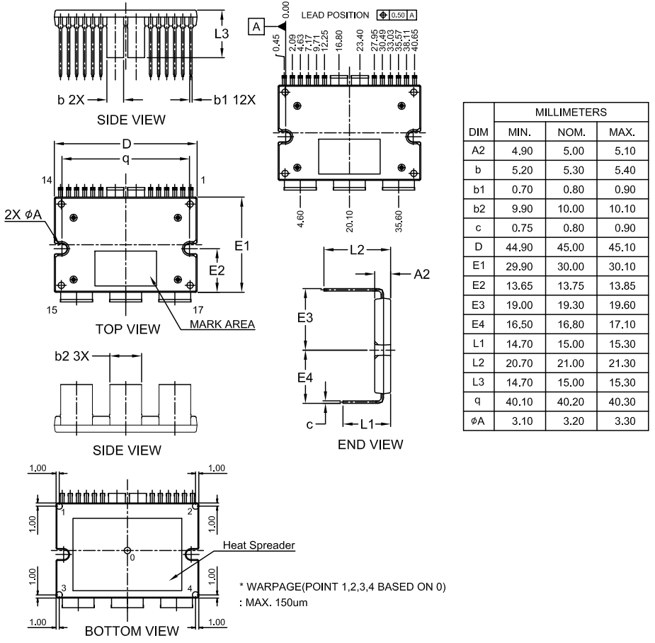 NXV08H350XT1 MOSFET Module - onsemi | Mouser