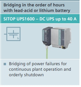 SITOP UPS1600 DC UPS Modules - Siemens | Mouser
