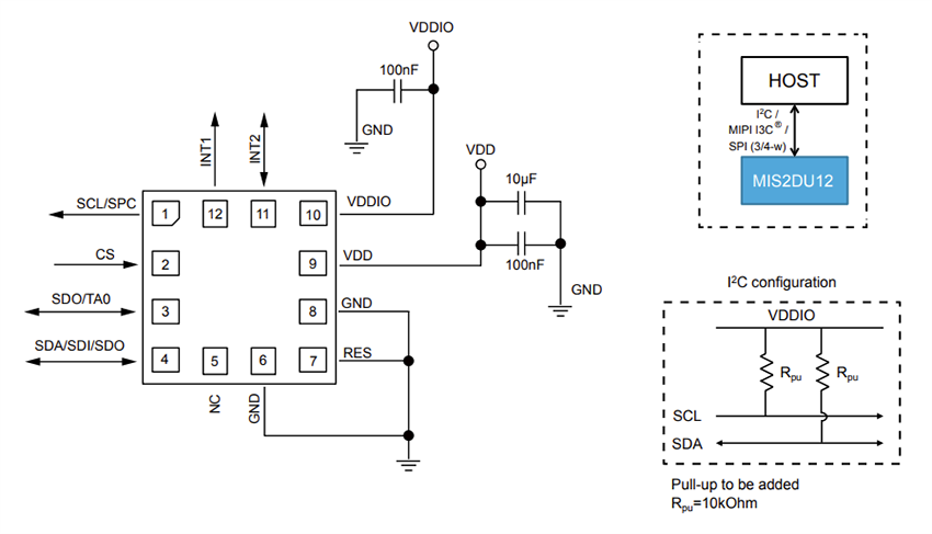 MIS2DU12 Ultra-Low-Power Accelerometer - STMicro | Mouser