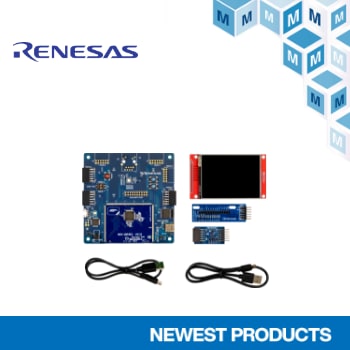 Renesas Scalable AI/ML Kits, Now at Mouser, Accelerate Edge Application Design