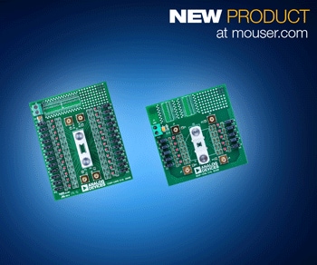 Mouser Electronics Widens Breadth of Analog Devices Eval Boards